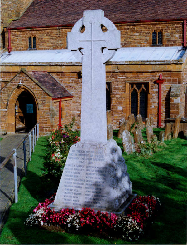 St Mary’s War Memorial Woodford Halse| Woodford Halse Archive