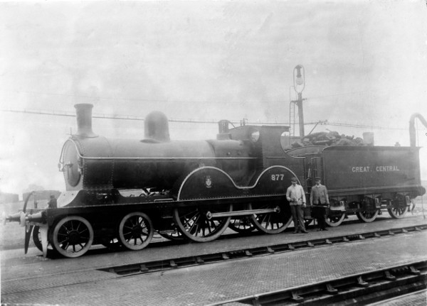 Great Central Loco 877 ~ GCR - File Book 014 | Woodford Halse Archive