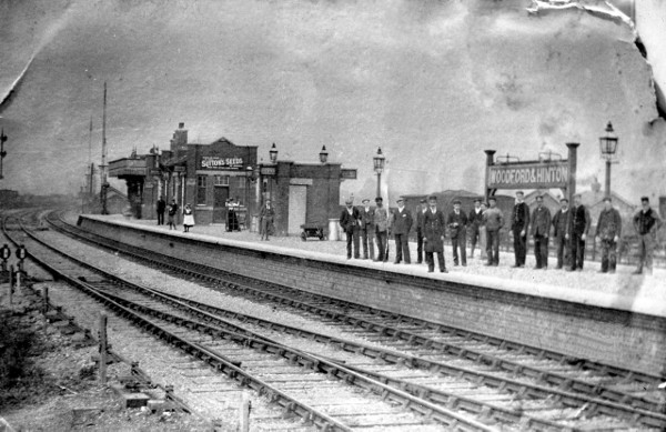 Woodford & Hinton Station Circa 1899 ~ Station - Filebook 003 ...